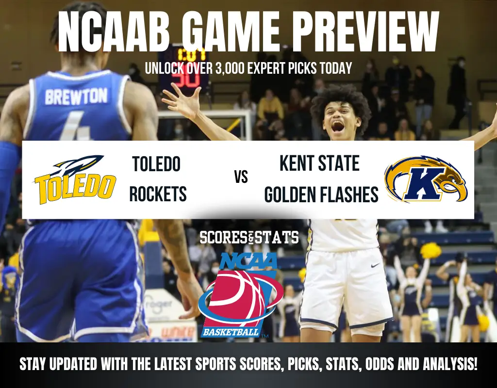 Toledo Rockets vs Kent State Golden Flashes Picks and Predictions (Jan ...